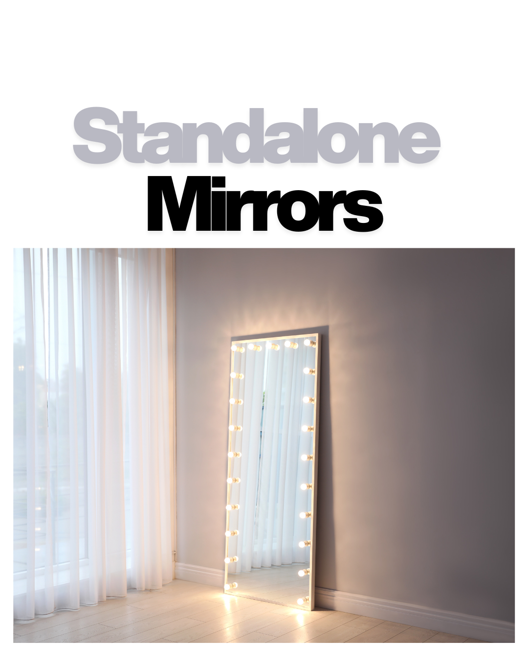 Standalone Mirrors – Reflections Vanities